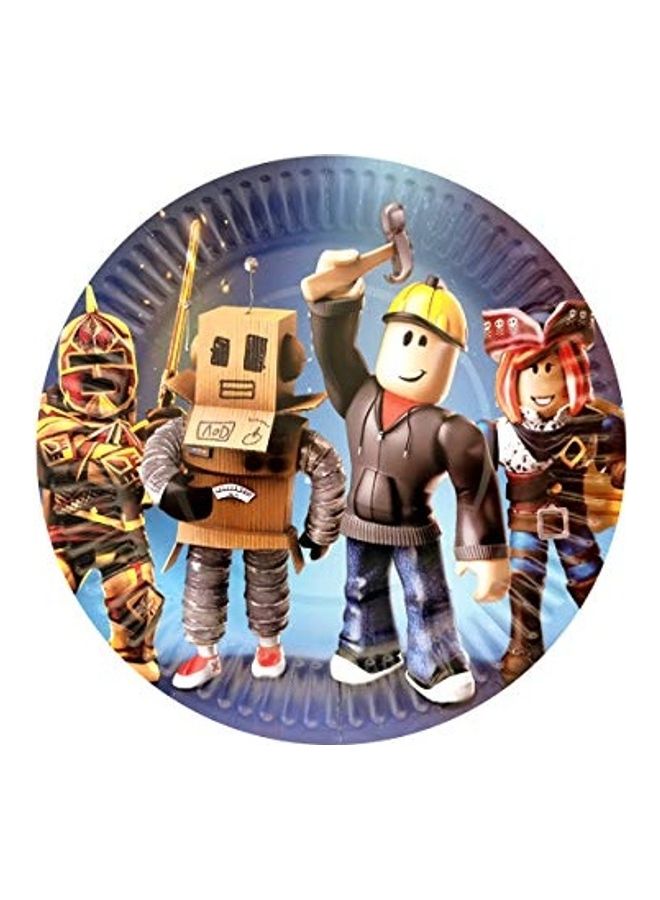 Tamona 10-Piece Roblox Themed Plate 7inch price in Dubai, UAE | Compare ...